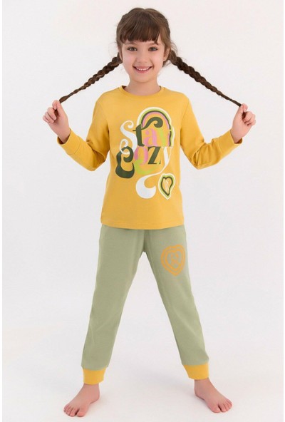 U.s. Polo Assn. Kız Garson Pijama Takımı US966-G 22K U.s. Polo Assn. Kız Garson Pijama Takımı US966-G 22K