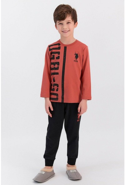 U.s. Polo Assn. Erkek Garson Pijama Takımı US926-G 22K U.s. Polo Assn. Erkek Garson Pijama Takımı US926-G 22K