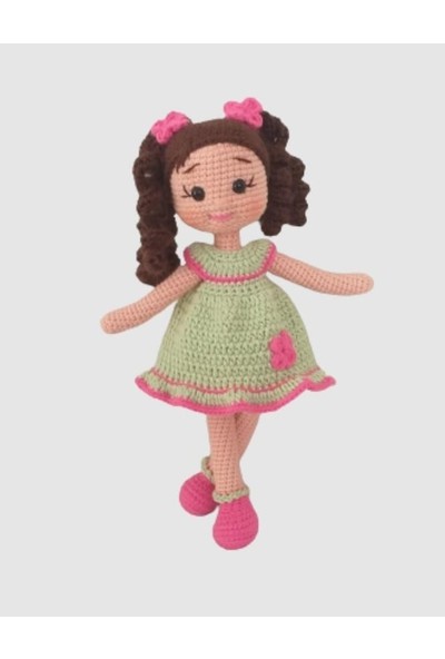 Oyuncak Park Badem Bebek Amigurumi Organik Oyuncak