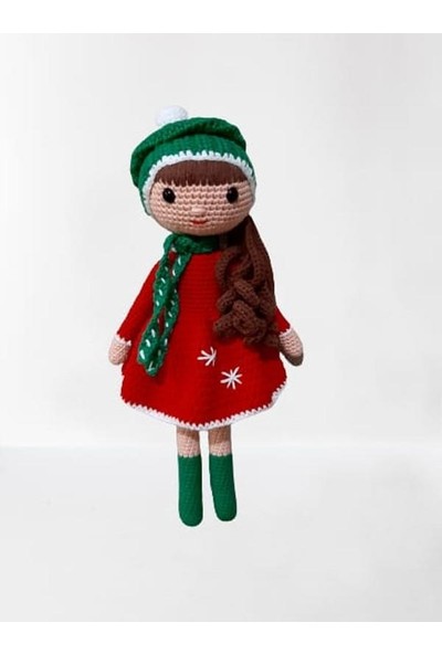 Oyuncak Park Yılbaşı Güz Bebek Amigurumi Organik Oyuncak