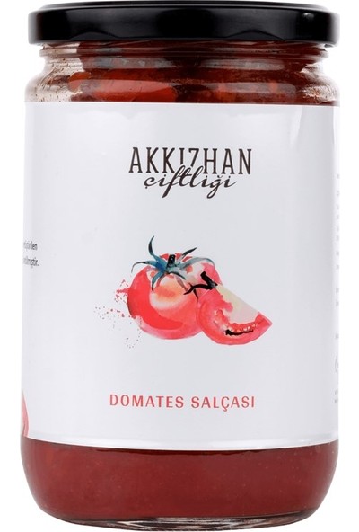 Akkızhan Çiftliği Domates Salçası 660 gr