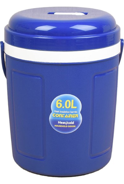 Lovoski Araba Yalıtımlı Kova Yaz Seyahat Sızdırmaz Içecek Soğutucu 6 Lt Mavi (Yurt Dışından)