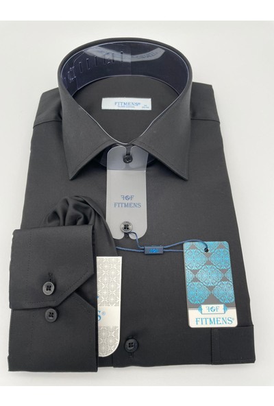 Fitmens Saten Şık Klasik Erkek Gömlek