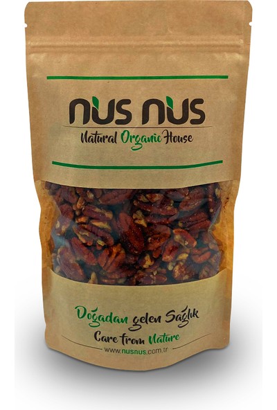 Nusnus Çiğ İç Pekan Cevizi 500 gr Nusnus Çiğ İç Pekan Cevizi 500 gr