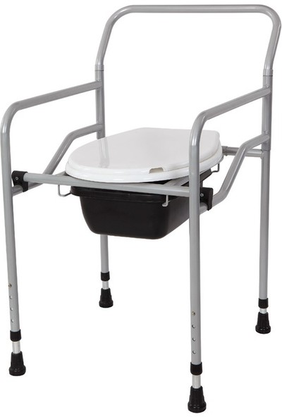 Loco KT770 Katlanır Komot Tuvalet Sandalyesi Loco KT770 Katlanır Komot Tuvalet Sandalyesi
