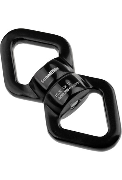 Homyl Pro 30KN Güvenlik Döner Halat Bağlayıcı Cihazı Tırmanma Havadan Dans Siyah (Yurt Dışından) Homyl Pro 30KN Güvenlik Döner Halat Bağlayıcı Cihazı Tırmanma Havadan Dans Siyah (Yurt Dışından)