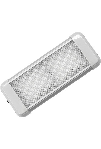 Sea Power Aqua Led'li Tavan Lambası, Yuvarlak, Anahtarlı, 9.6W, 12&24V Multivolt Dc Sea Power Aqua Led'li Tavan Lambası, Yuvarlak, Anahtarlı, 9.6W, 12&24V Multivolt Dc