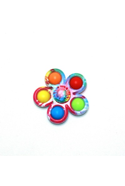 Pop It Duyusal Oyuncak Rainbow Desenli Stres Çarkı Popit 1041B10 Pop It Duyusal Oyuncak Rainbow Desenli Stres Çarkı Popit 1041B10