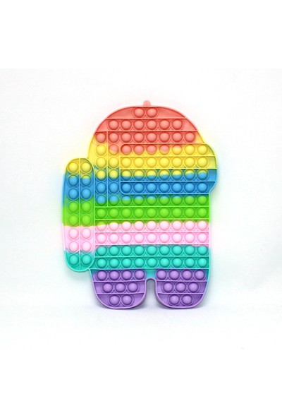Pop It Duyusal Oyuncak Büyük Pop It Amongus 1041C16
