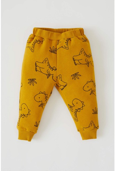 DeFacto Erkek Bebek Dinozor Baskılı Eşofman Altı W2917A221WN