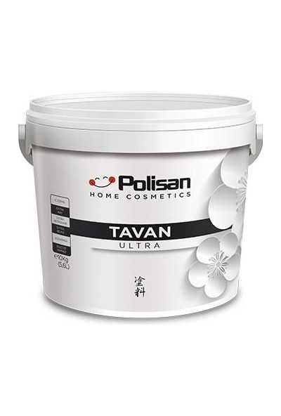 Polisan Ultra Kapatıcı Tavan Boyası Beyaz 3,5 kg