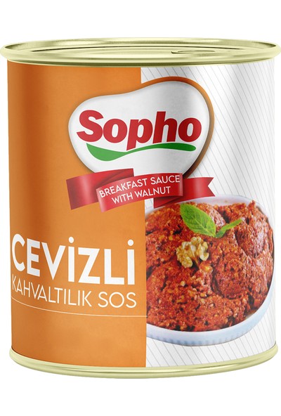 Sopho Breakfast Sauce With Wallnut Cevizli Kahvaltılık Sos 870 gr Sopho Breakfast Sauce With Wallnut Cevizli Kahvaltılık Sos 870 gr