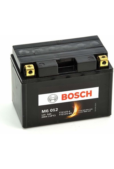 Bosch 12 V 9 Ah Motosiklet Aküsü (YTZ12S-4 / YTZ12S-BS)