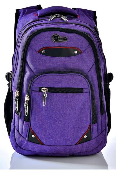 Relaxion 2225 Okul Sırt Çantası Mor