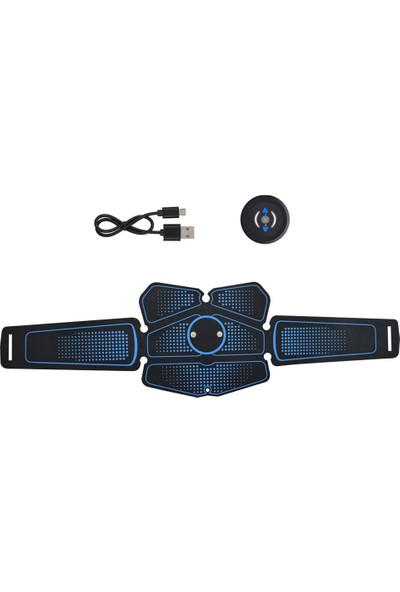 Homyl USB Şarj Stimülatörü Kas Toner Karın Kemer Kas Trainer 6 Nokta (Yurt Dışından) Homyl USB Şarj Stimülatörü Kas Toner Karın Kemer Kas Trainer 6 Nokta (Yurt Dışından)