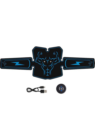 Homyl Abs Stimülatörü Kas Toner Karın Tonlama Kemer Kas Trainer 8 Nokta B (Yurt Dışından) Homyl Abs Stimülatörü Kas Toner Karın Tonlama Kemer Kas Trainer 8 Nokta B (Yurt Dışından)