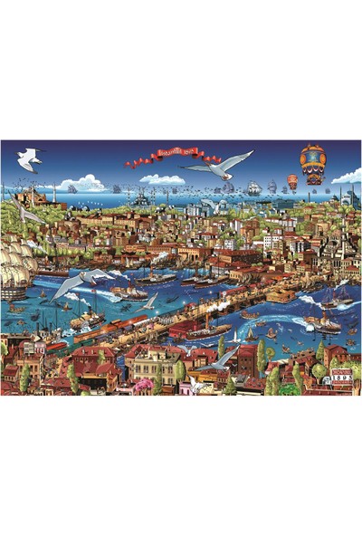 Anatolian Puzzle Istanbul 1895 3000 Parça Anatolian Puzzle Istanbul 1895 3000 Parça