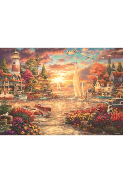 Anatolian Puzzle Limanda Gün Sonu 3000 Parça Puzzle Anatolian Puzzle Limanda Gün Sonu 3000 Parça Puzzle