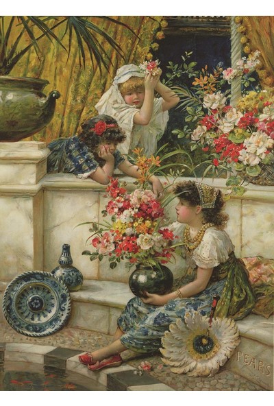 Anatolian Puzzle Doğunun Çiçekleri 1000 Parça Puzzle