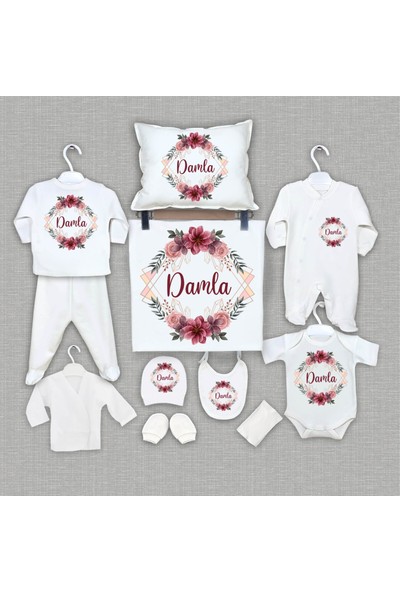 Bebeqon Isme Özel 11'li Organik Hastane Çıkışı