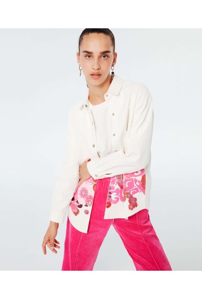 Twist Kadife Gömlek