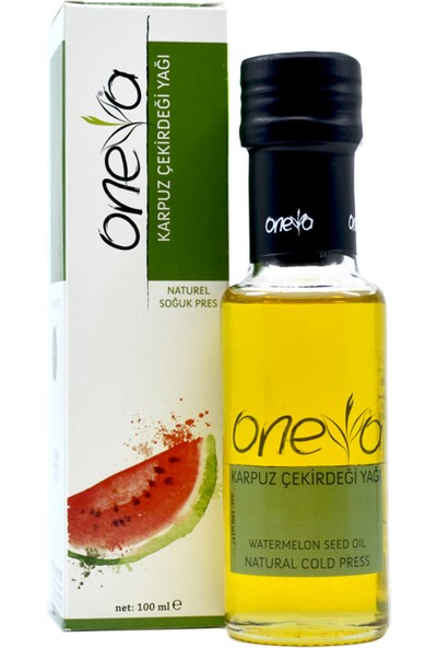 Oneva Karpuz Çekirdeği Yağı 100 ml Oneva Karpuz Çekirdeği Yağı 100 ml
