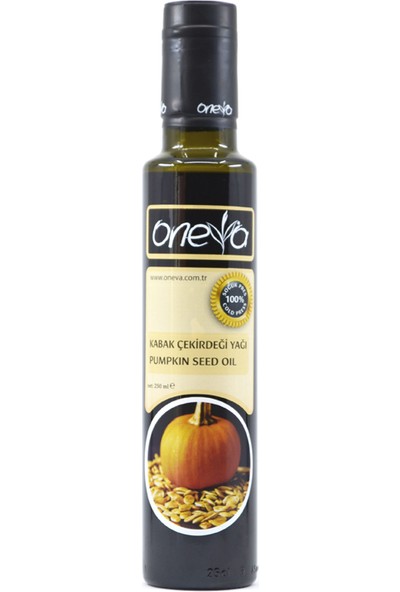 Oneva Kabak Çekirdeği Yağı 250 ml Oneva Kabak Çekirdeği Yağı 250 ml