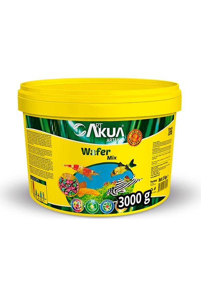 Art Aqua Artakua Wafer Mıx 3 kg Kova