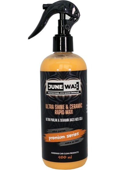 June Wax 3 Adet Ultra Parlak Seramik Bazlı Cila 400ML Ekstra Su Itici Ekstra Parlak June Wax 3 Adet Ultra Parlak Seramik Bazlı Cila 400ML Ekstra Su Itici Ekstra Parlak