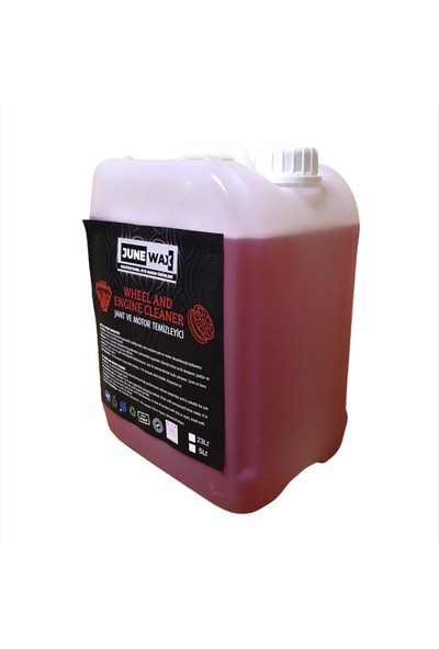 June Wax Jant ve Motor Temizleyici 5 Litre Konsantre