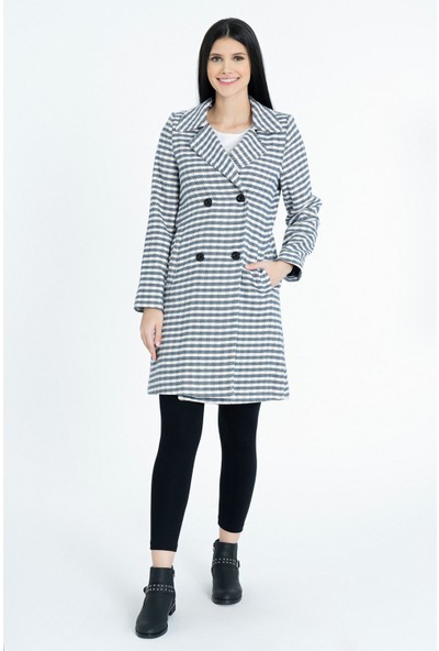 K-2453 Y Düğmeli Blazer Kaban