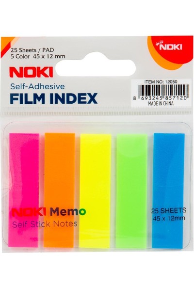 Noki Memo Film Index Ayraç 2'li Noki Memo Film Index Ayraç 2'li