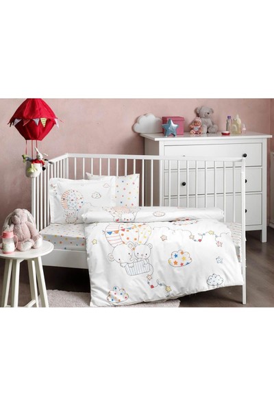 Taç Baloon Bebek Nevresim Takımı