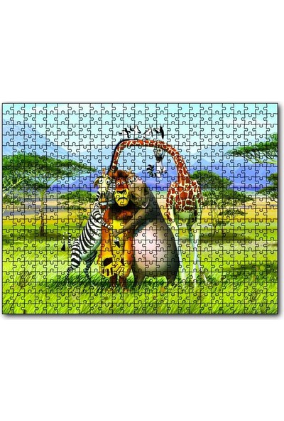 Cakapuzzle Madagascar Çizgi Film 120 Parça Puzzle Yapboz Mdf (Ahşap) Cakapuzzle Madagascar Çizgi Film 120 Parça Puzzle Yapboz Mdf (Ahşap)