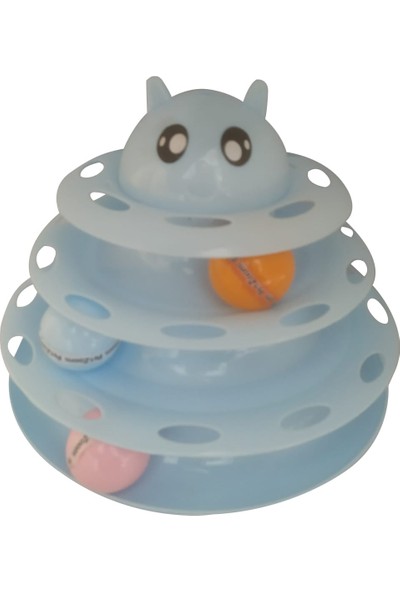 3 Katlı Kedi Oyuncağı Kedi Başlıklı Kedi Oyuncak 3 Katlı Kedi Oyuncağı Kedi Başlıklı Kedi Oyuncak