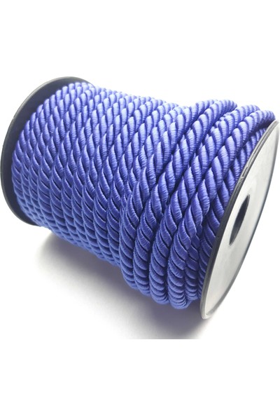 Be Beauty Mor 8 mm Kalın Kordon Ip 5 mt Si