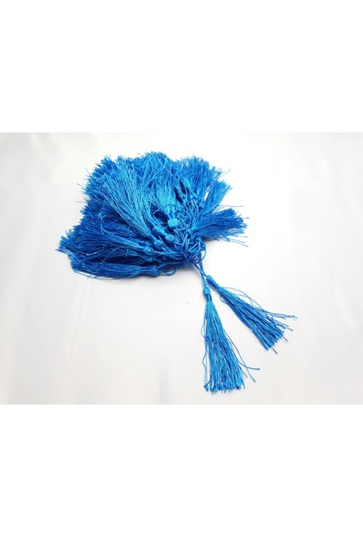 Be Beauty Beauty Be Deniz Mavi Renkli Püskül (50 Adet) 7 cm Boy