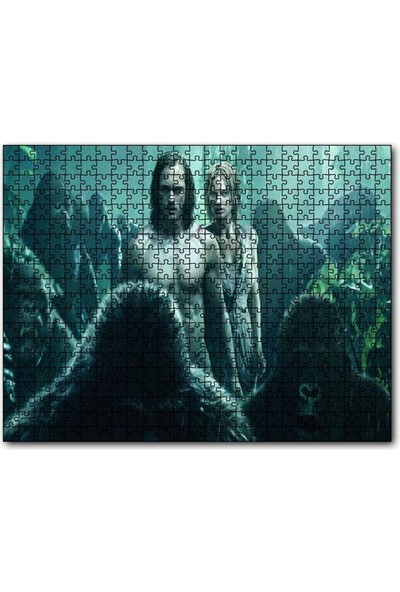 Cakapuzzle Tarzan Jane ve Maymunlar 500 Parça Puzzle Yapboz Mdf (Ahşap)