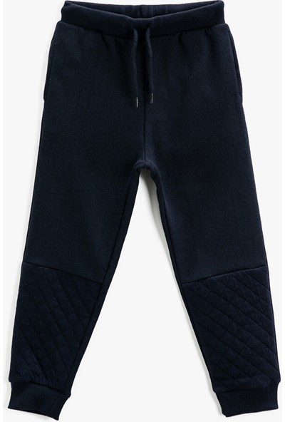 Koton Erkek Çocuk Kapitoneli Jogger Eşofman Altı Beli Bağlamalı