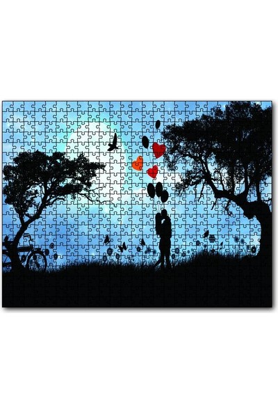 Cakapuzzle Sevgililer Doğa Balon Kalp 120 Parça Puzzle Yapboz Mdf (Ahşap) Cakapuzzle Sevgililer Doğa Balon Kalp 120 Parça Puzzle Yapboz Mdf (Ahşap)