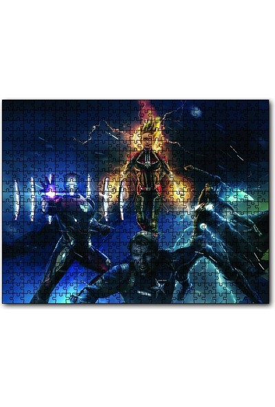 Caka Tablo Cakapuzzle Avengers Captain Marvel Captain America Thor Iron Man 120 Parça Puzzle Yapboz Mdf (Ahşap) Caka Tablo Cakapuzzle Avengers Captain Marvel Captain America Thor Iron Man 120 Parça Puzzle Yapboz Mdf (Ahşap)