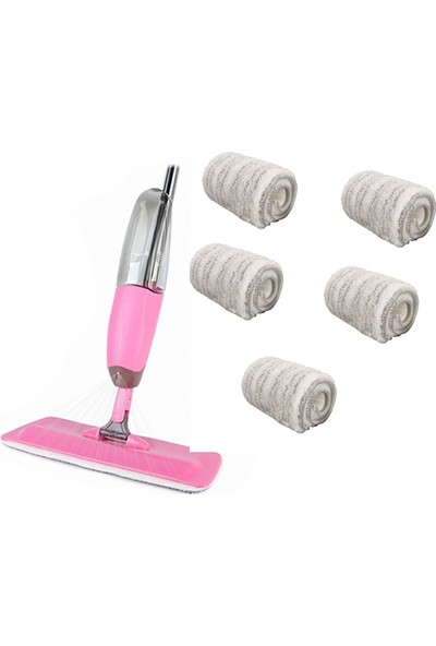 Scratch Anet Sprey Mop Temizlik Seti Spray Mop + Microfiber Bez 5'li Scratch Anet Sprey Mop Temizlik Seti Spray Mop + Microfiber Bez 5'li