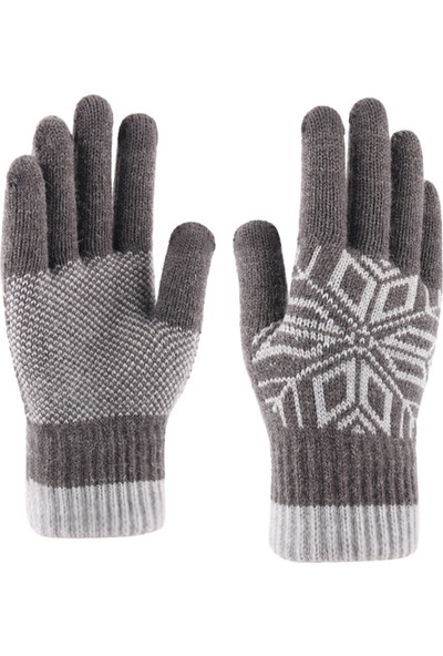 Pasifix Kışlık Erkek Örme Yün Eldiven (Yurt Dışından)