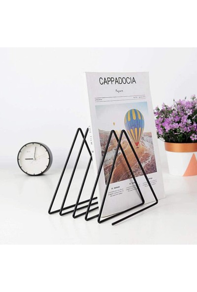 Go Dekor Modern Tasarım Metal Dergilik Kiti Iskandinav Üçgen 4 Gözlü Dergilik & Gazetelik Go Dekor Modern Tasarım Metal Dergilik Kiti Iskandinav Üçgen 4 Gözlü Dergilik & Gazetelik