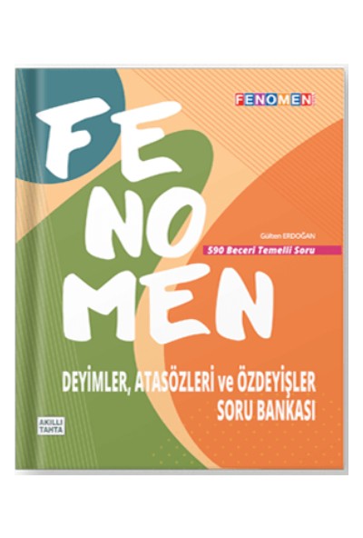 Gama Yayınları 8. Sınıf - Fenomen Deyimler Atasözleri ve Özdeyişler Soru Bankası Gama Yayınları 8. Sınıf - Fenomen Deyimler Atasözleri ve Özdeyişler Soru Bankası