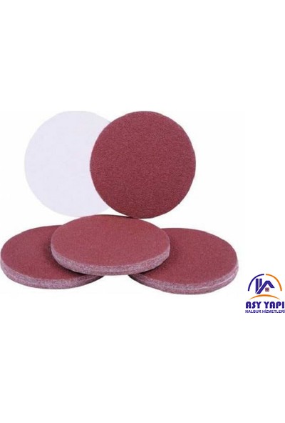 Made Asy Yapı 115 mm Cırtlı Zımpara 80P 5 Adet