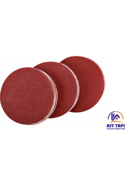 Made Asy Yapı 115 mm Cırtlı Zımpara 120P 5 Adet