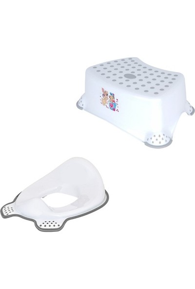 Bioonde Çocuk Banyo Set, Kaydırmaz Çocuk Taburesi ve Klozet Adaptörü