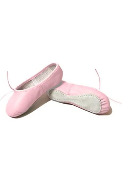 Superisi Butik Bale Pembe Deri Bale Ayakkabısı Superisi Butik Bale Pembe Deri Bale Ayakkabısı