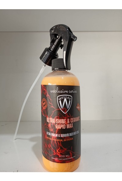 Wellax Ultra Parlak ve Seramik Bazlı Hızlı Cila 400 ml